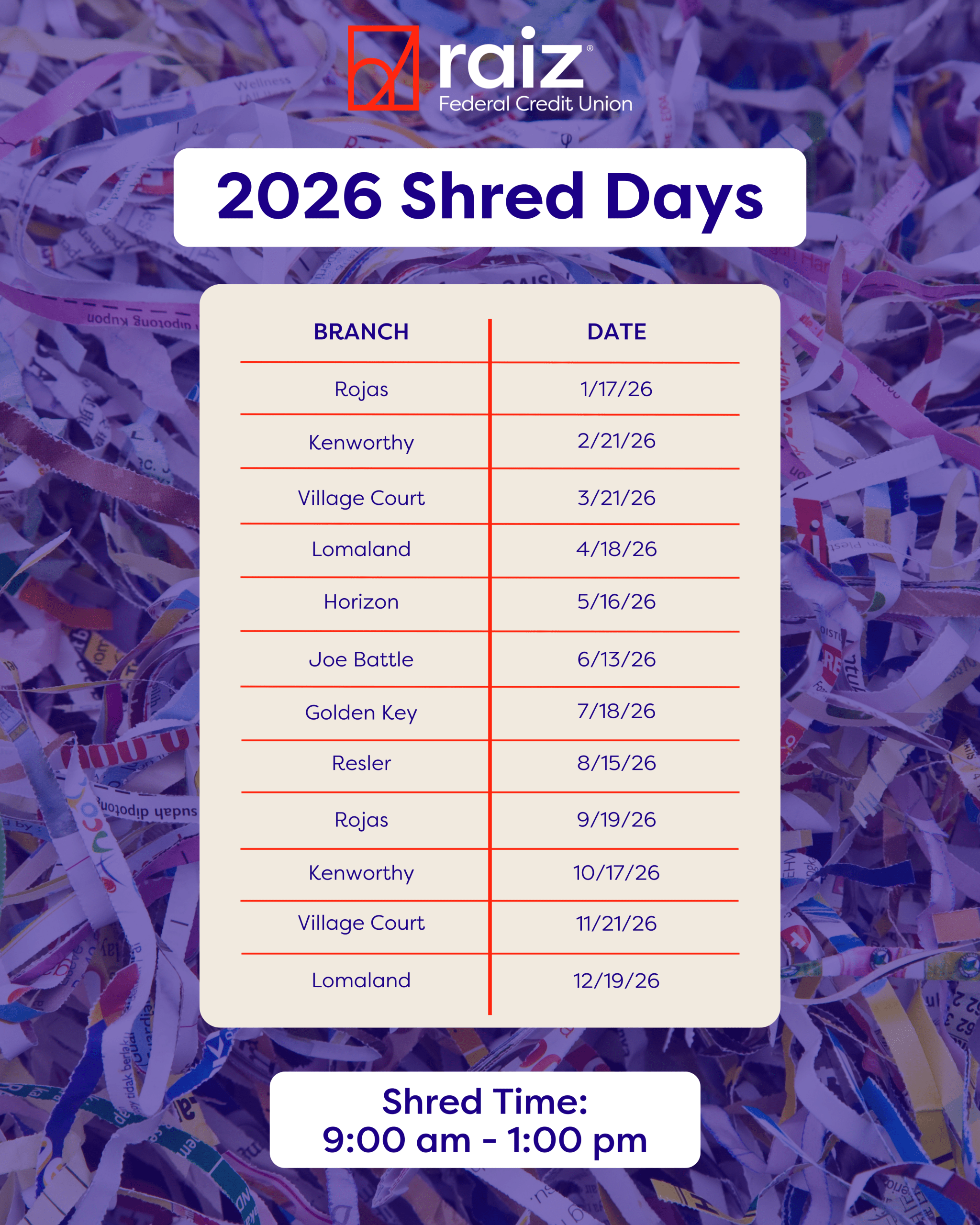 Shred Days | Raiz